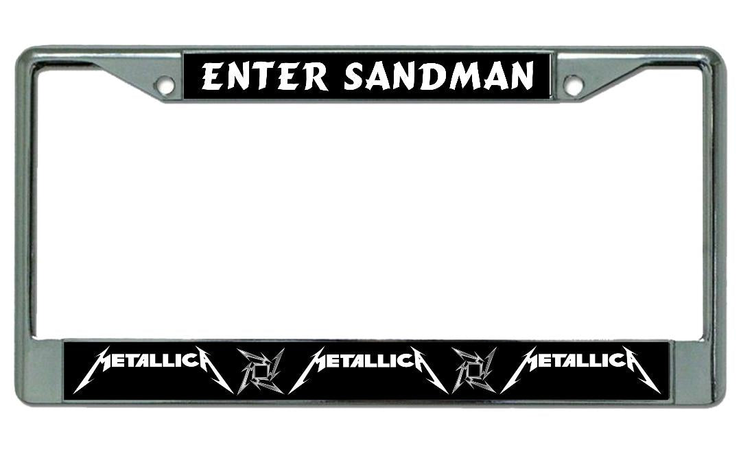Metallica License Plate Frame