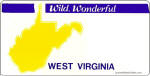 Design It Yourself Custom West Virginia State Look Alike Plate – Auto ...