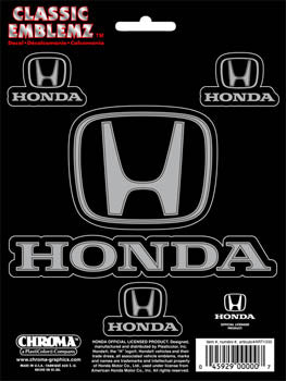 Honda Vinyl Decal Set – Auto License Plates Frames