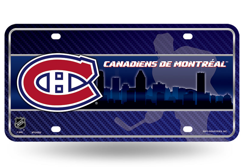 Montreal Canadiens Metal License Plate – Auto License Plates Frames