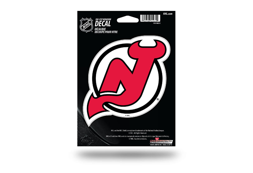 New Jersey Devils Die Cut Vinyl Decal – Auto License Plates Frames