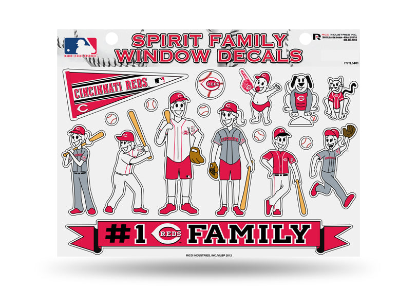 Cincinnati Reds Family Decal Set – Auto License Plates Frames