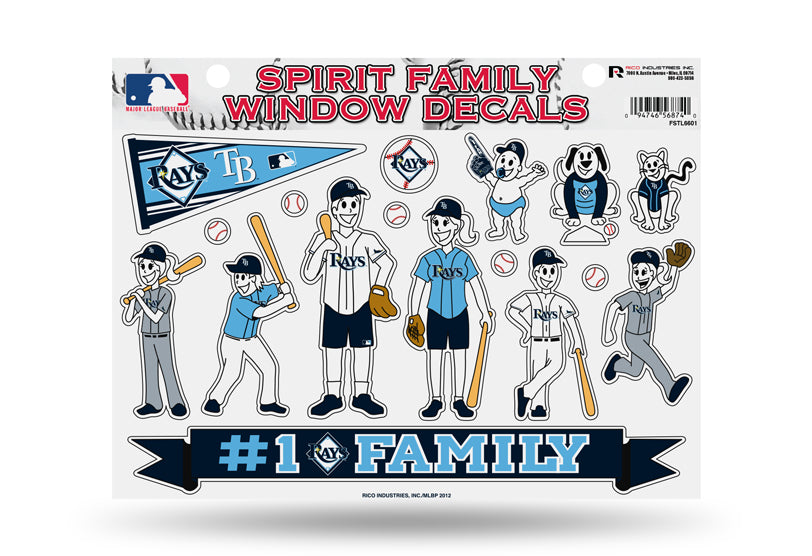 Tampa Bay Rays Family Decal Set – Auto License Plates Frames