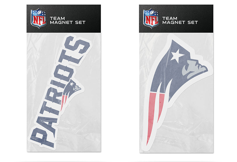 New England Patriots Team Magnet Set – Auto License Plates Frames