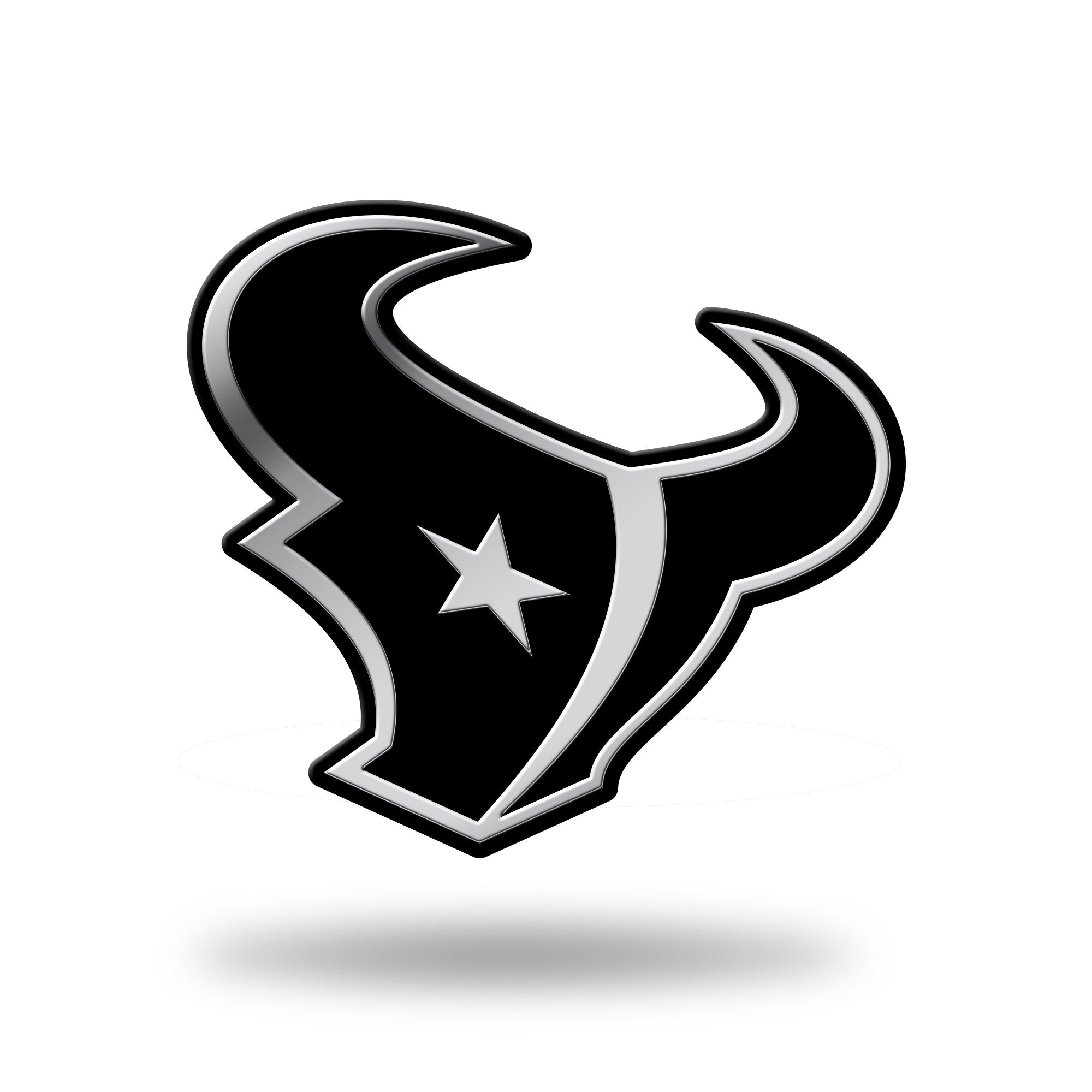Houston Texans Chrome Auto Emblem – Auto License Plates Frames