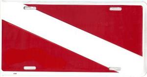 Dive Flag License Plate – Auto License Plates Frames