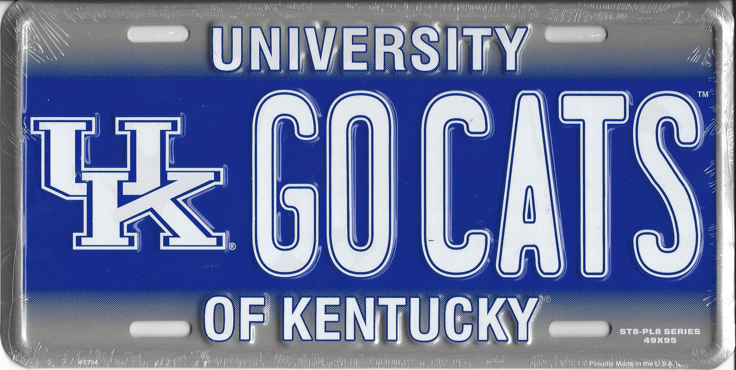 Kentucky Wildcats GOCATS Metal License Plate – Auto License Plates Frames