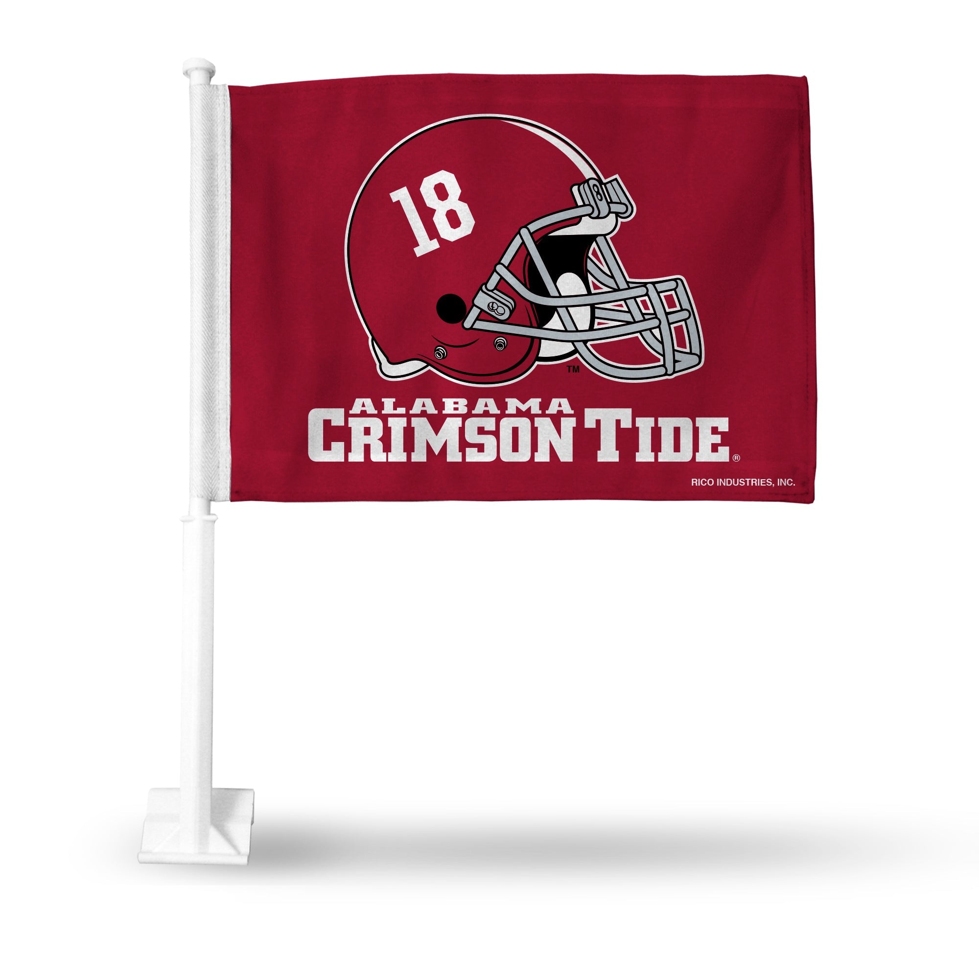 Alabama Crimson Tide 18 Car Flag – Auto License Plates Frames