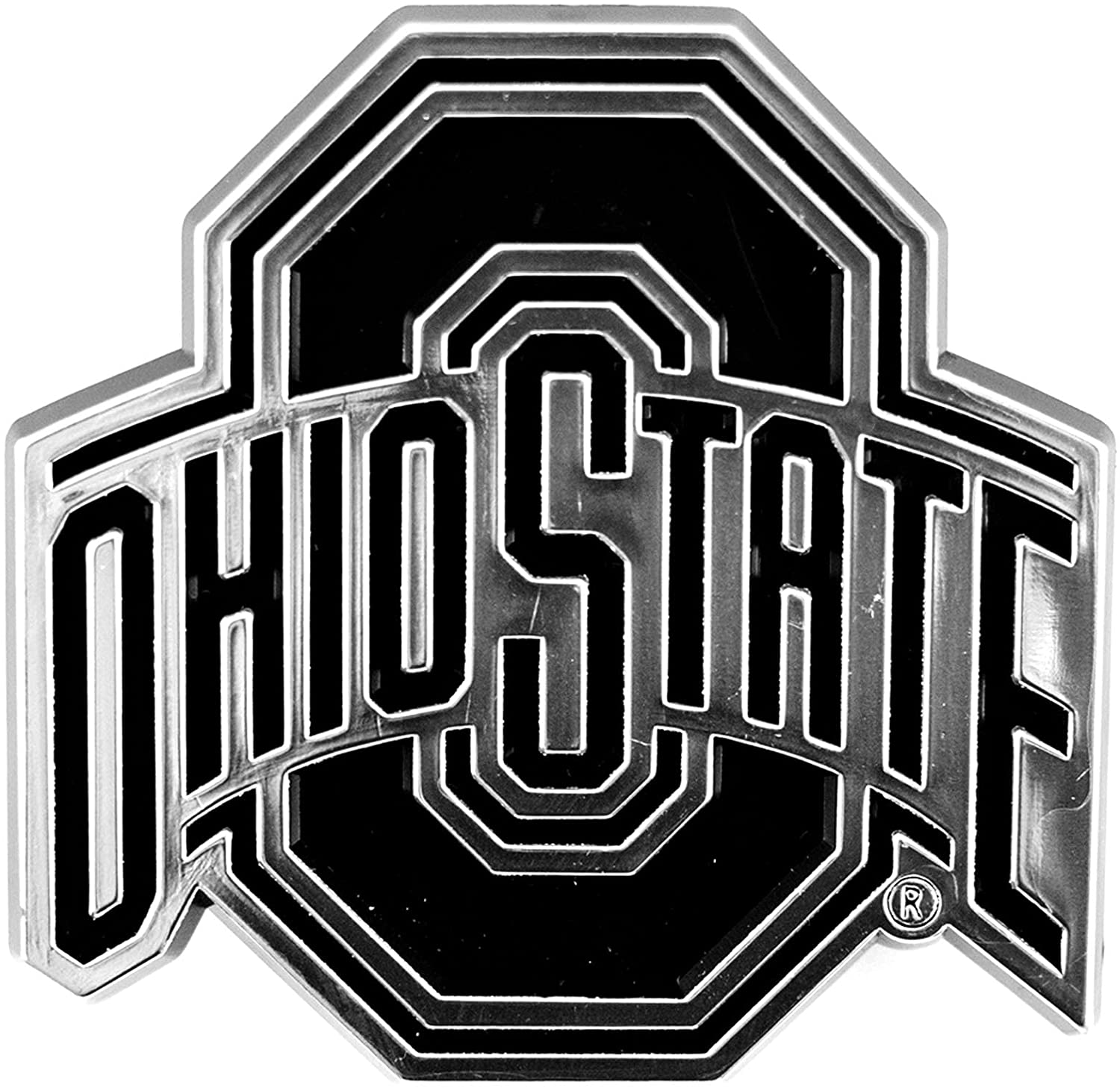 Ohio State Buckeyes Chrome Auto Emblem – Auto License Plates Frames