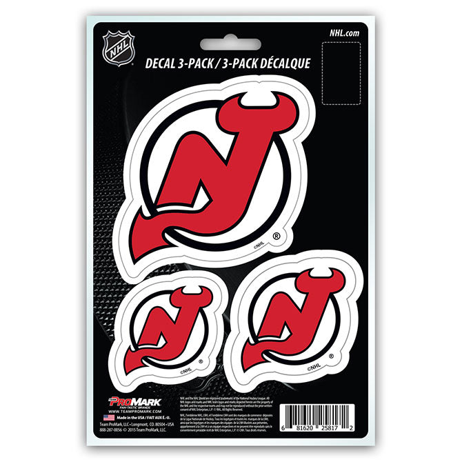 New Jersey Devils Team Decal Set – Auto License Plates Frames