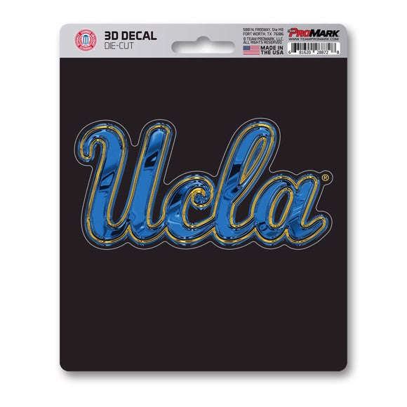UCLA Bruins Die Cut 3D Decal – Auto License Plates Frames