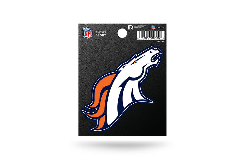 Denver Broncos Short Sport Decal – Auto License Plates Frames