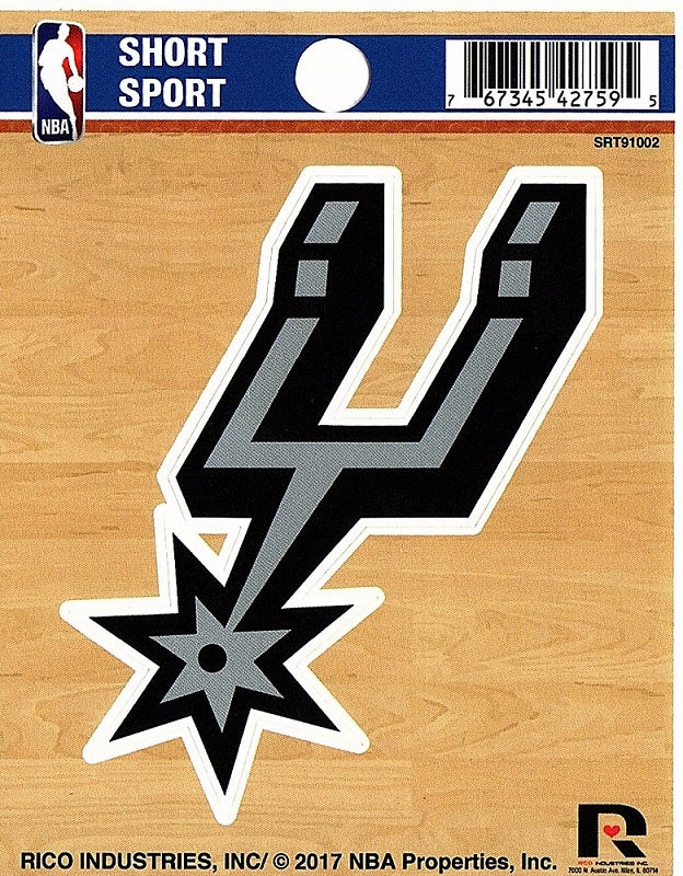 San Antonio Spurs Short Sport Decal – Auto License Plates Frames