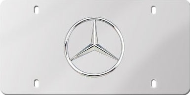 Mercedes Benz Stainless Steel License Plate – Auto License Plates Frames
