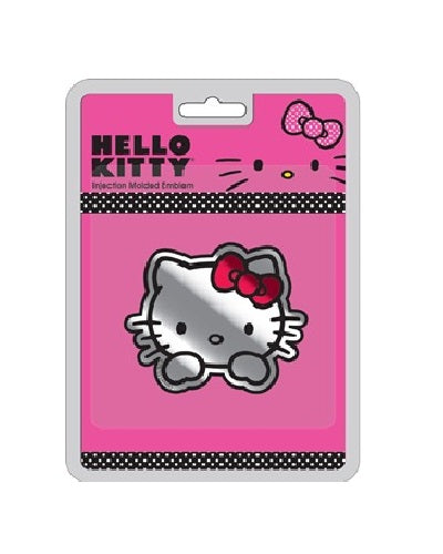 Hello Kitty Plastic Auto Emblem – Auto License Plates Frames