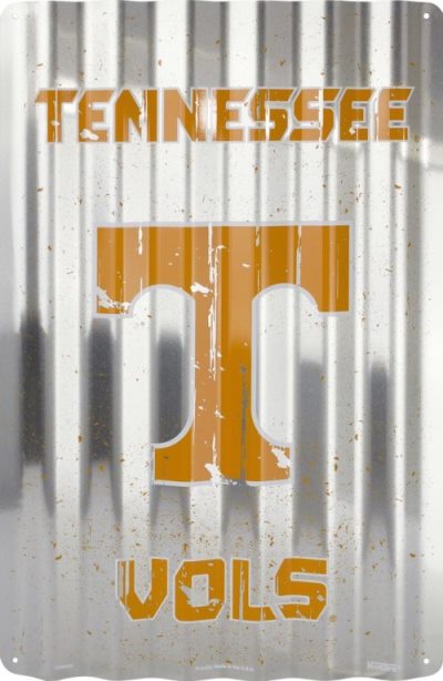 Tennessee Vols Corrugated Metal Sign – Auto License Plates Frames