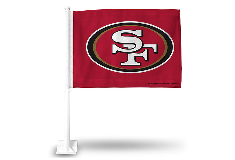 San Francisco 49ers Car Flag – Auto License Plates Frames