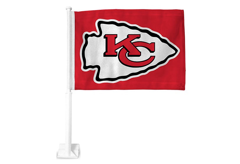 Kansas City Chiefs Car Flag – Auto License Plates Frames