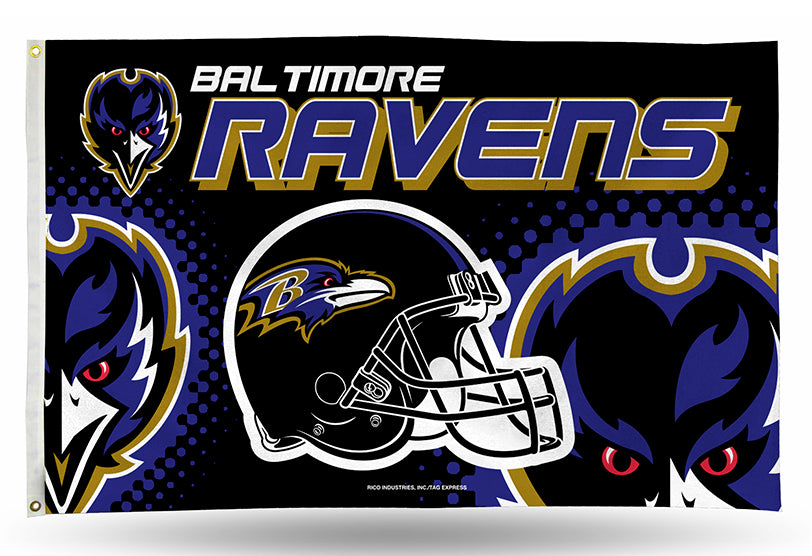 Baltimore Ravens Banner Flag – Auto License Plates Frames