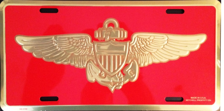 Marine Aviator License Plate – Auto License Plates Frames