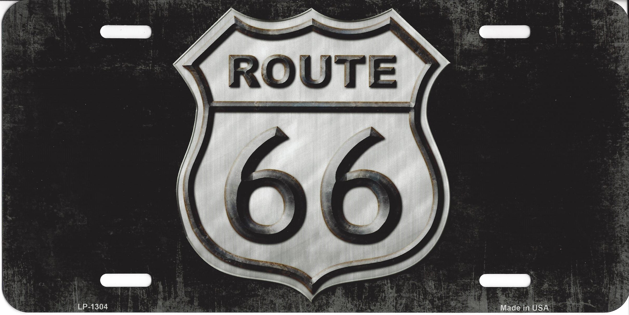 Route 66 Sign Metal License Plate – Auto License Plates Frames
