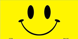 Smiley Face License Plate – Auto License Plates Frames