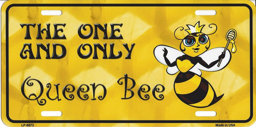 The One And Only Queen Bee – Auto License Plates Frames