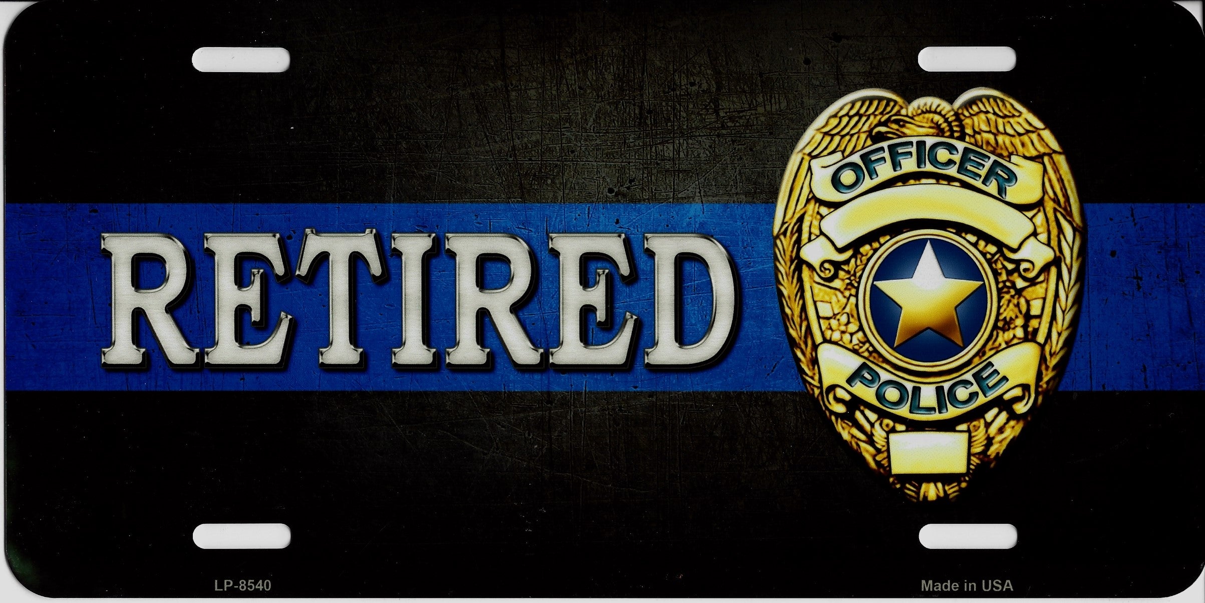 Occupation - Law Enforcement License Plates – Auto License Plates Frames