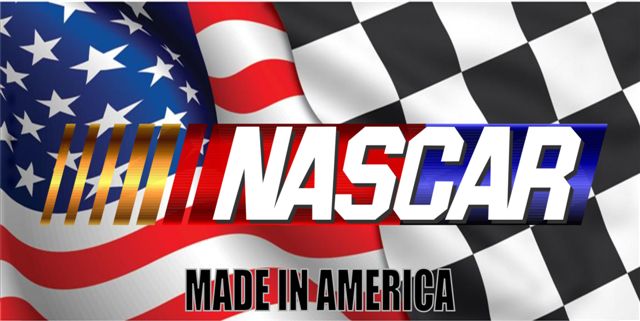 Nascar Made In America Photo License Plate – Auto License Plates Frames