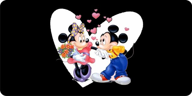 Mickey And Minnie Photo License Plate – Auto License Plates Frames