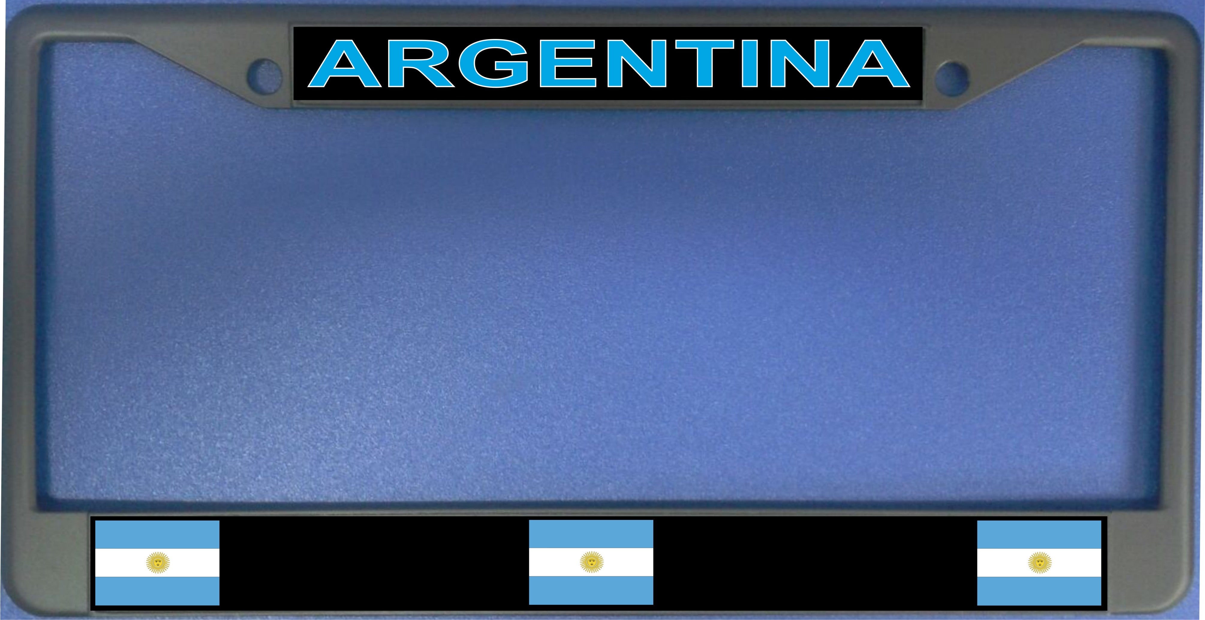 Argentina Flag Photo License Plate Frame – Auto License Plates Frames