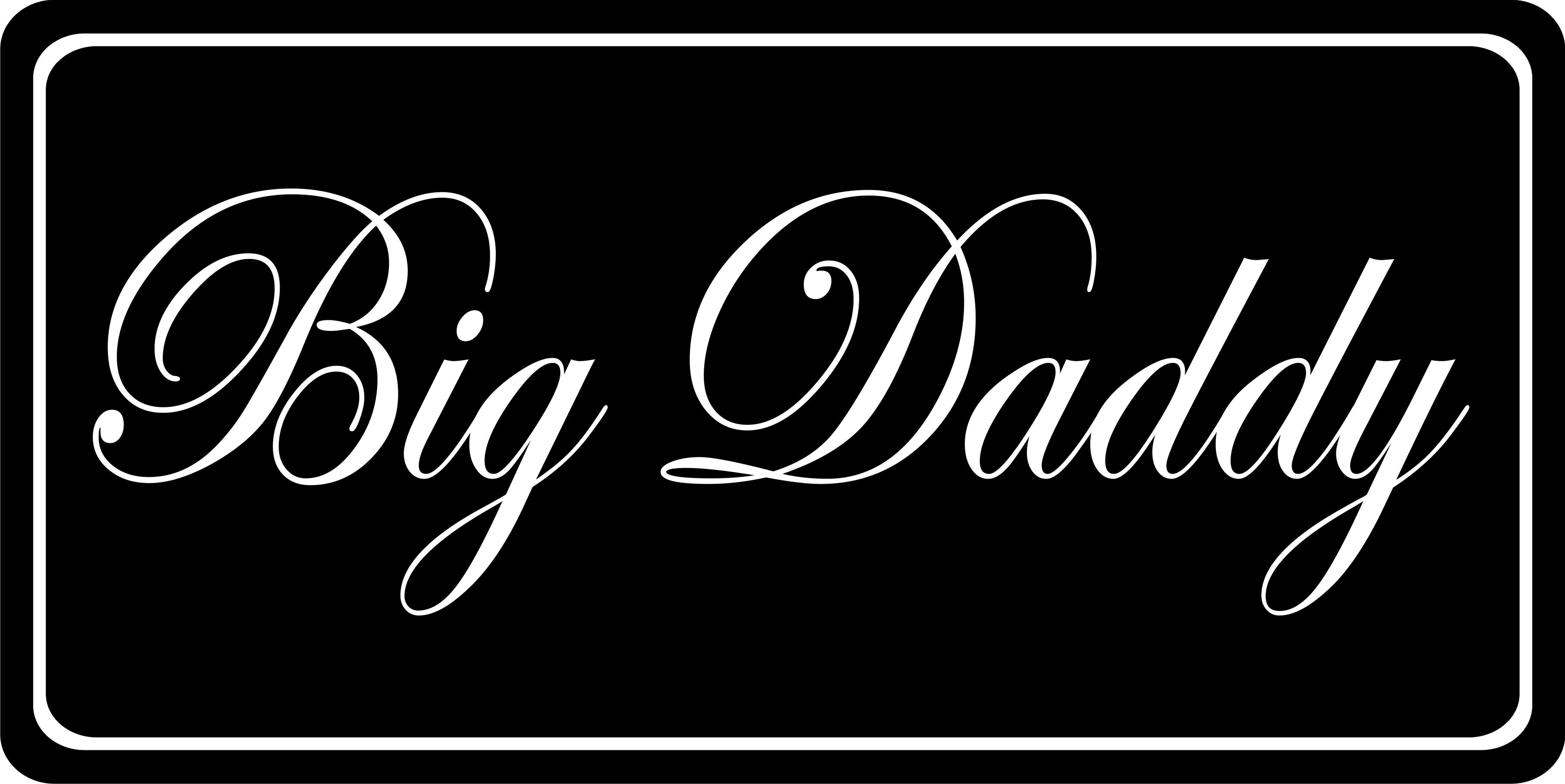 Big Daddy Photo License Plate – Auto License Plates Frames