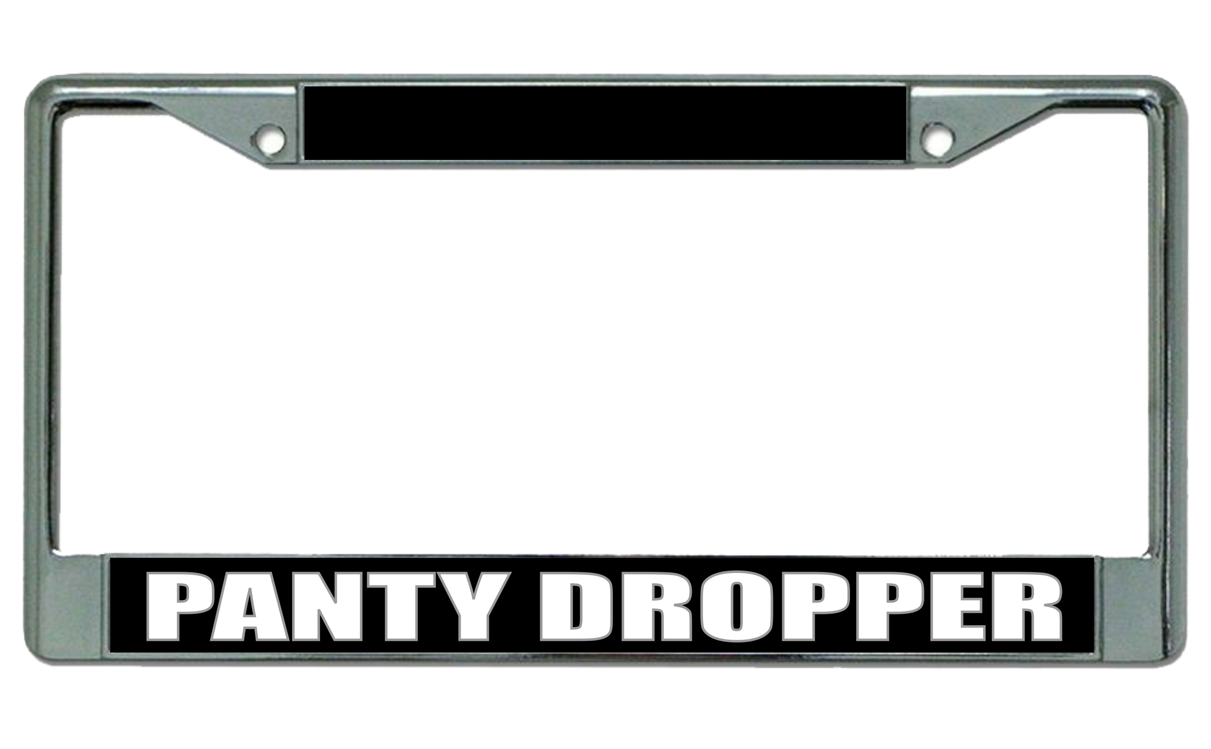 Panty Dropper Photo License Plate Frame – Auto License Plates Frames