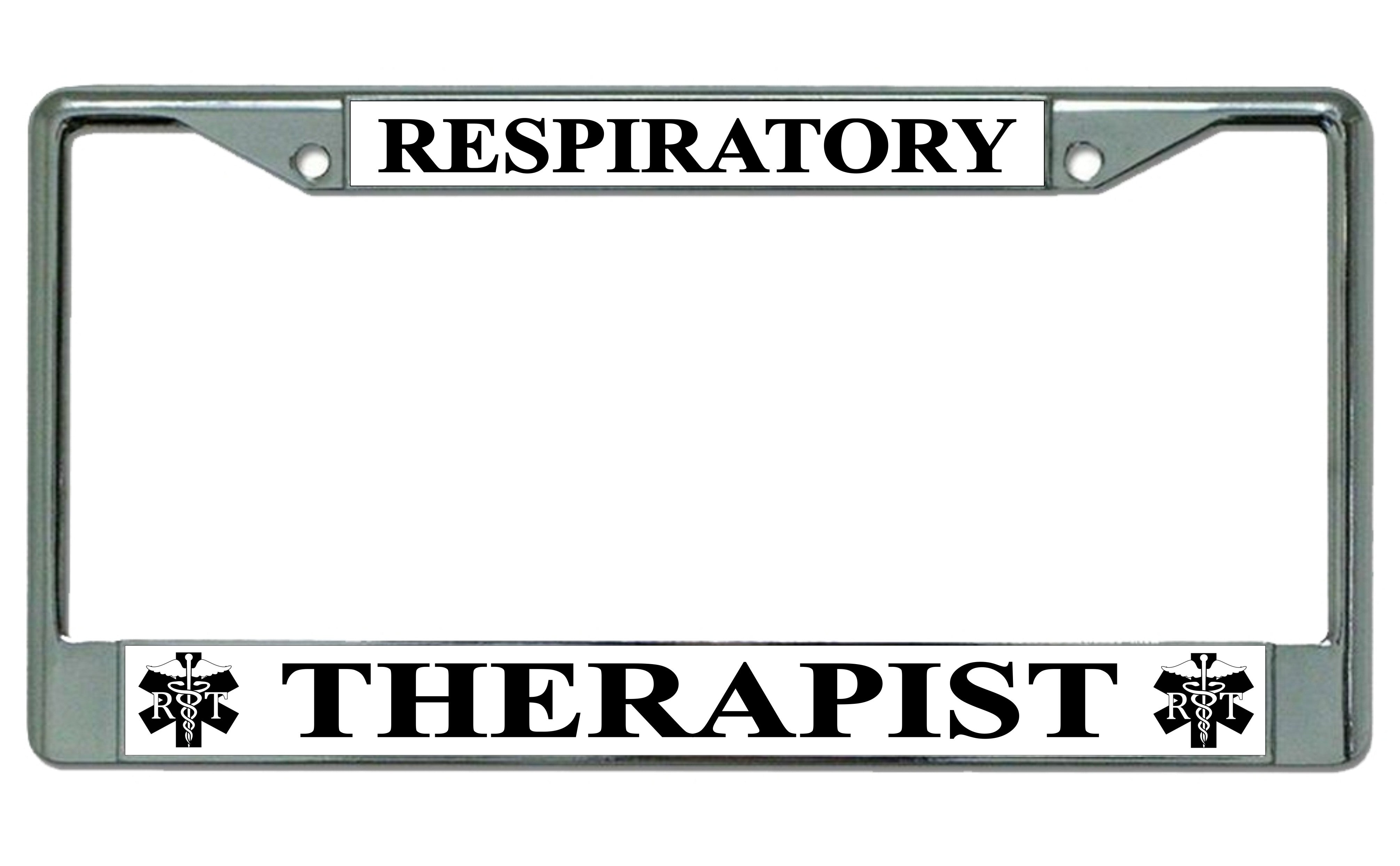 Respiratory Therapist Photo License Plate Frame – Auto License Plates ...