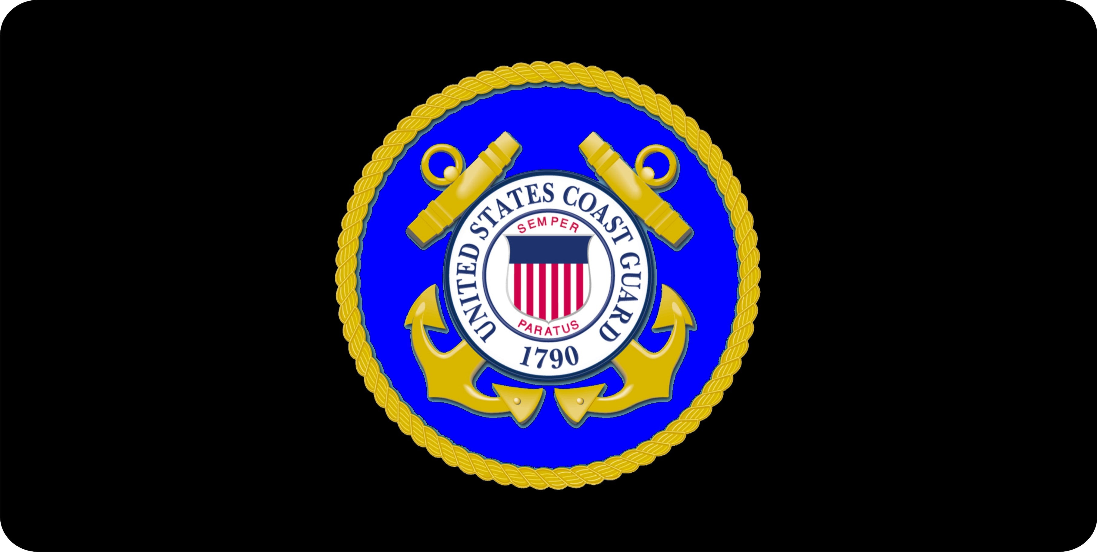 United States Coast Guard Photo License Plate – Auto License Plates Frames
