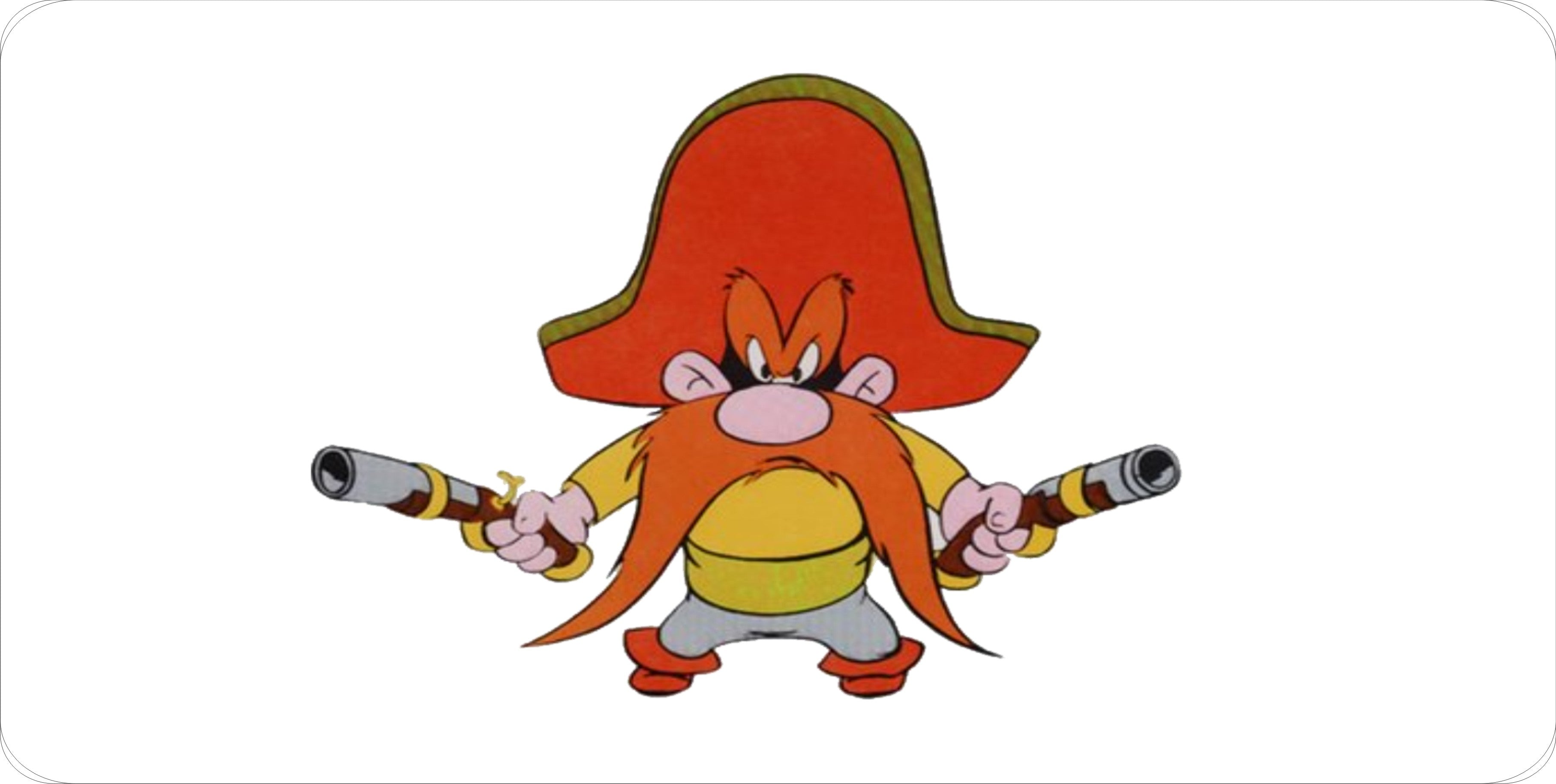 YOSEMITE SAM Center Photo License Plates – Auto License Plates Frames