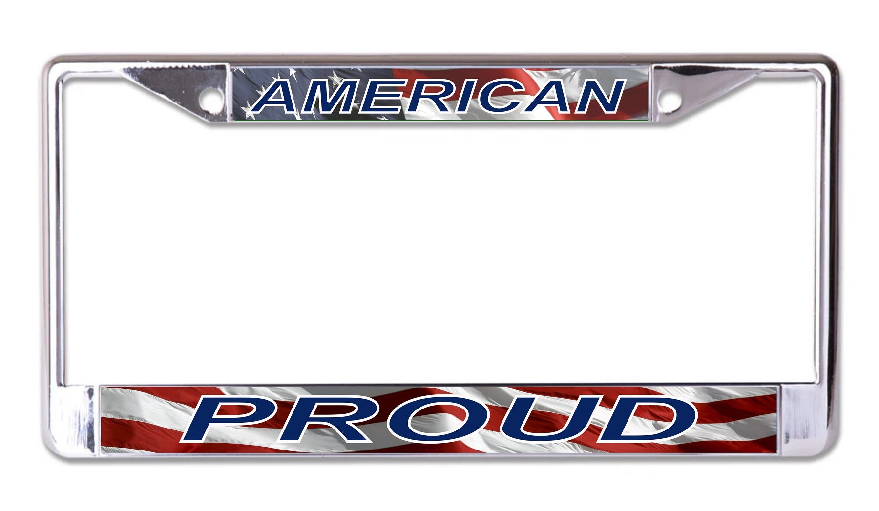 American Proud Photo License Plate Frame – Auto License Plates Frames