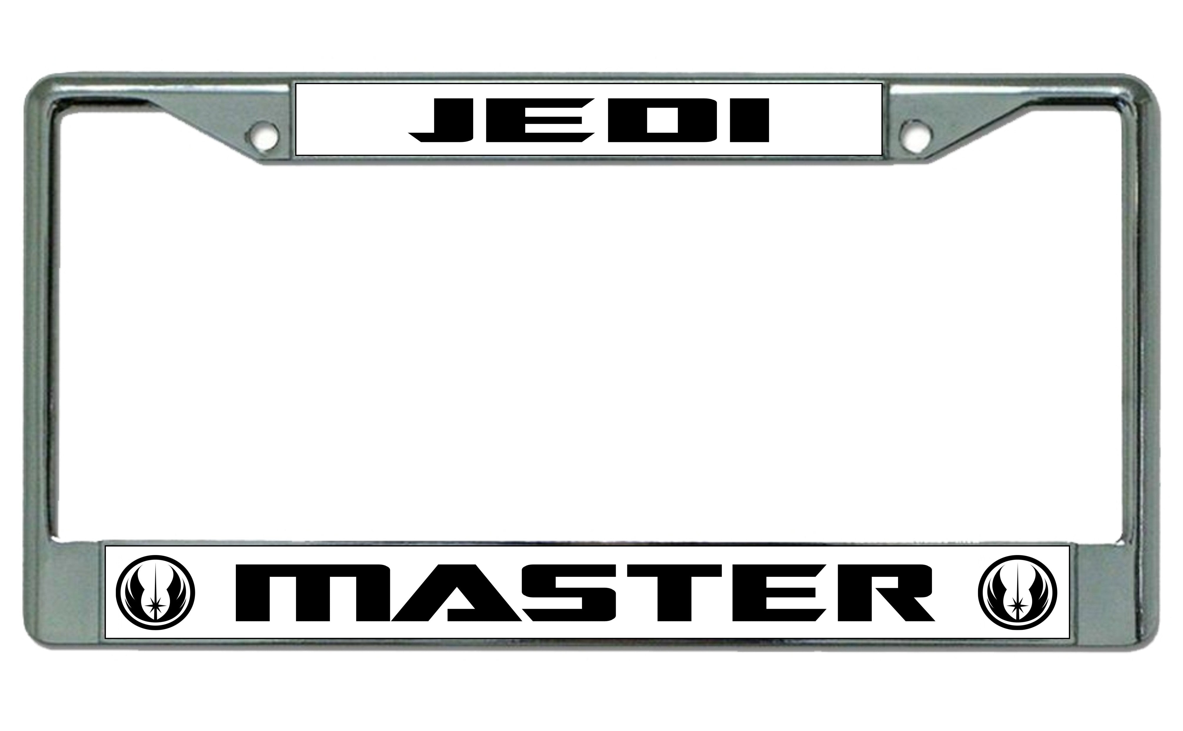 Jedi Master Star Wars Photo License Plate Frame – Auto License Plates ...