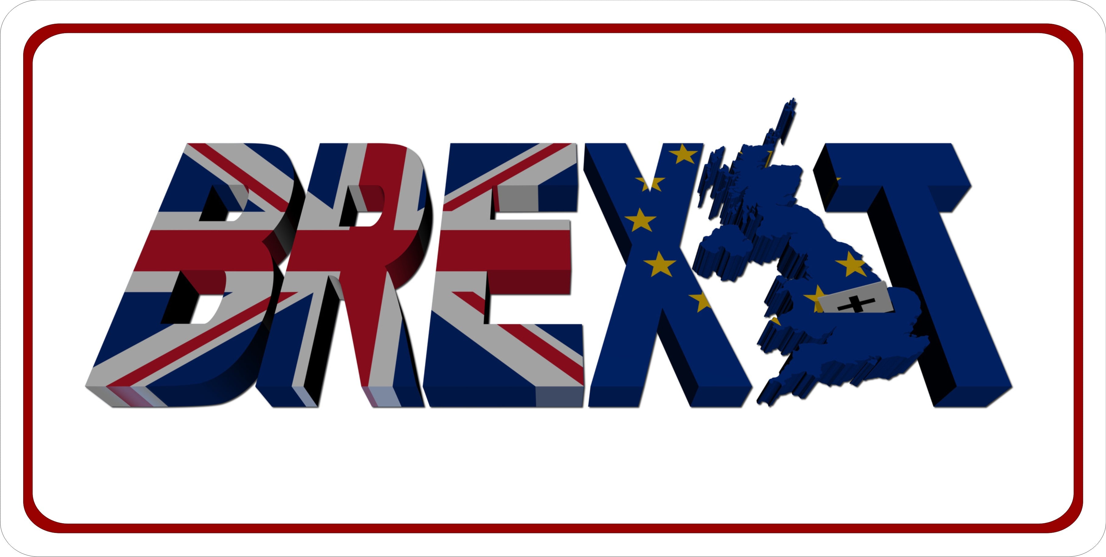 Brexit Photo License Plate – Auto License Plates Frames