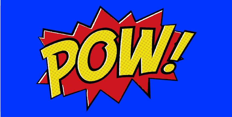 Comic POW! Photo License Plate – Auto License Plates Frames