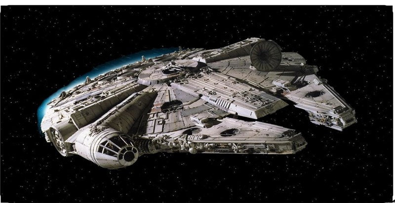 Millenium Falcon Photo License Plate – Auto License Plates Frames