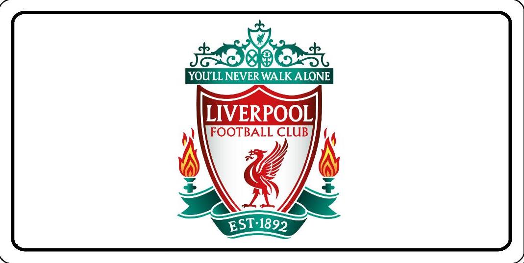Liverpool Football Club #2 Photo License Plate – Auto License Plates Frames