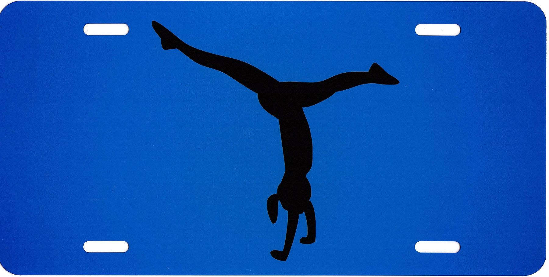 Gymnast Hand Stand #2 Centered Photo License Plate – Auto License ...