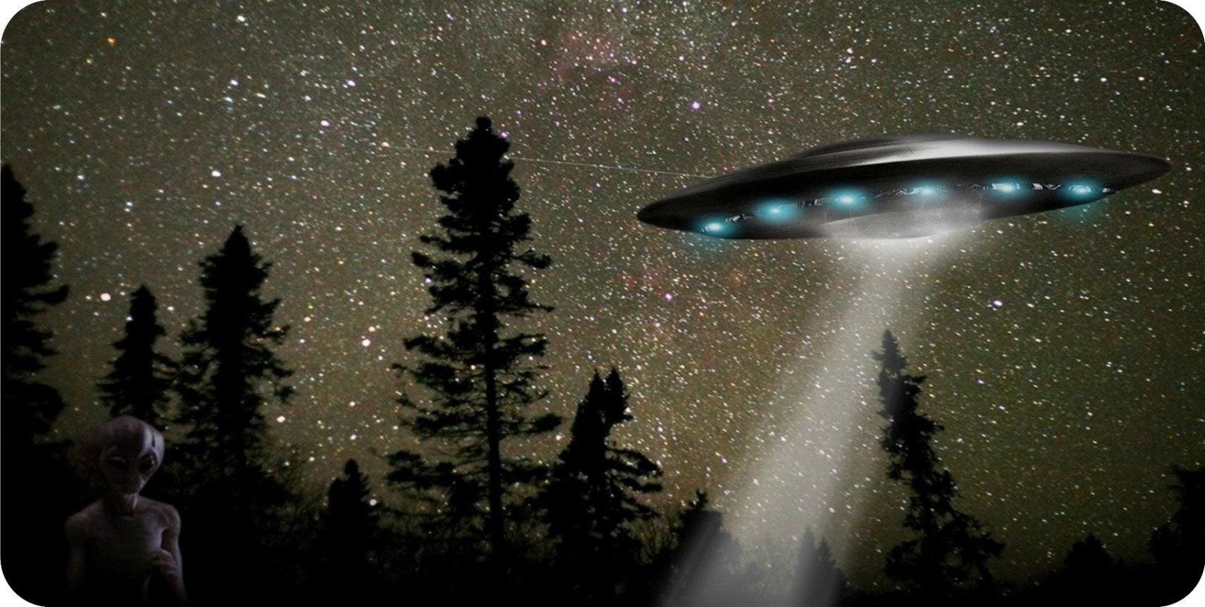 Alien Spaceship Beaming Down Photo License Plate – Auto License Plates ...