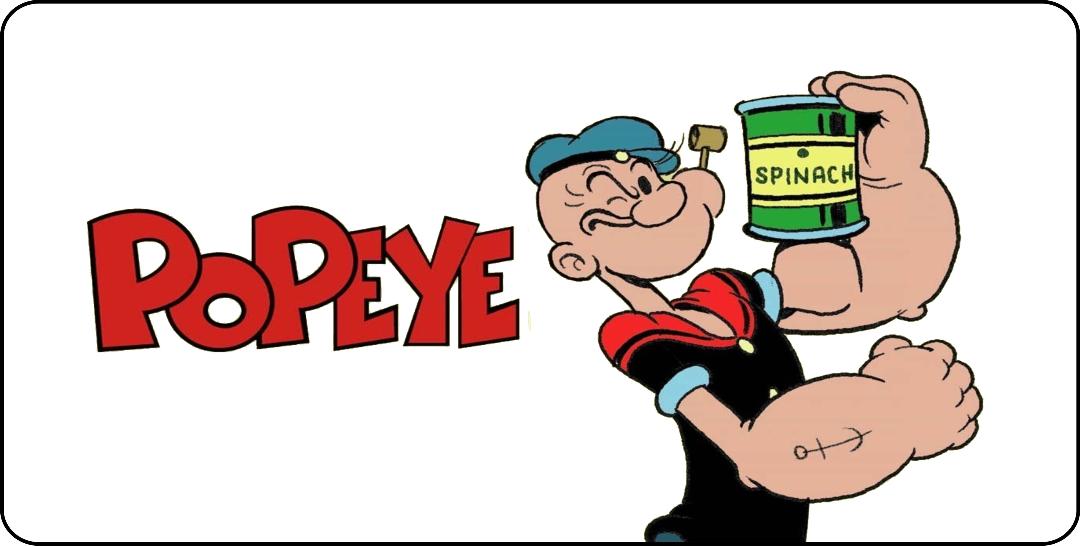 Popeye And Spinach Photo License Plate – Auto License Plates Frames