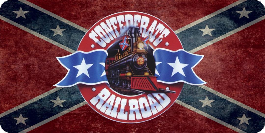 Confederate Railroad Photo License Plate – Auto License Plates Frames