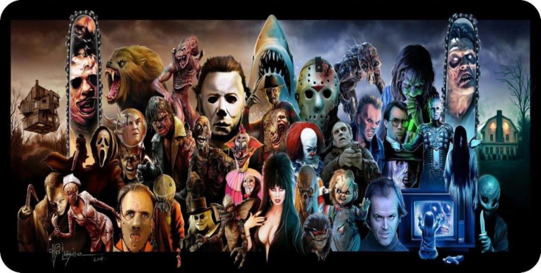 Horror Movie Characters Photo License Plate – Auto License Plates Frames