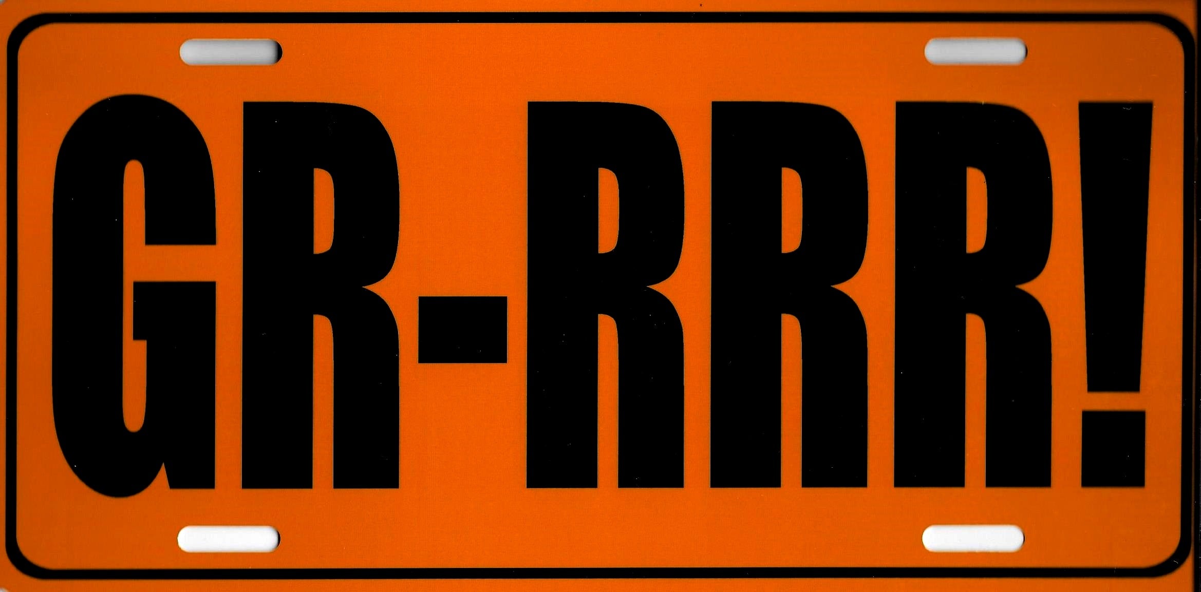 GR-RRR! Rolling Stones Photo License Plate – Auto License Plates Frames
