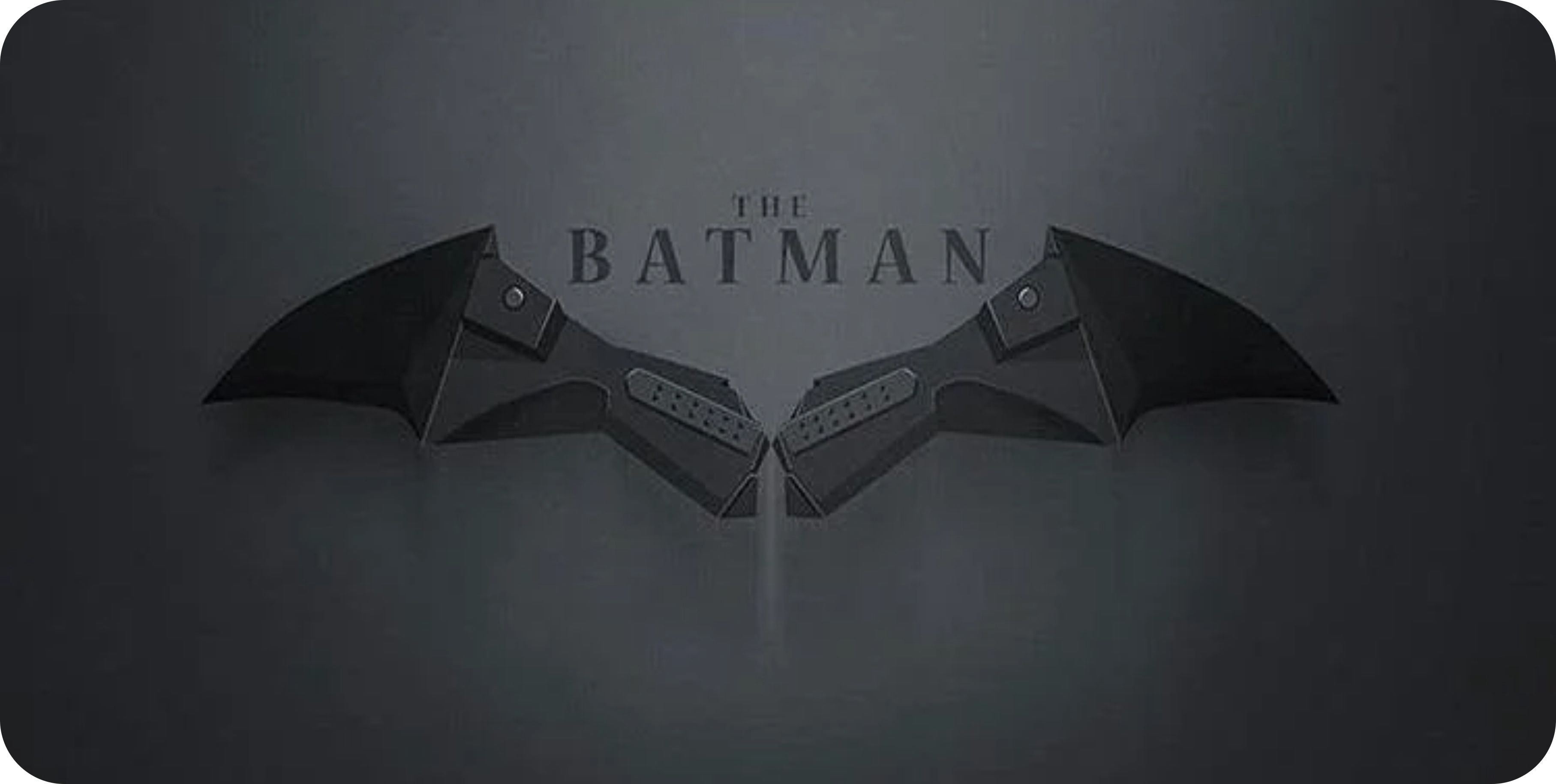 The Batman Gray Logo Photo License Plate – Auto License Plates Frames