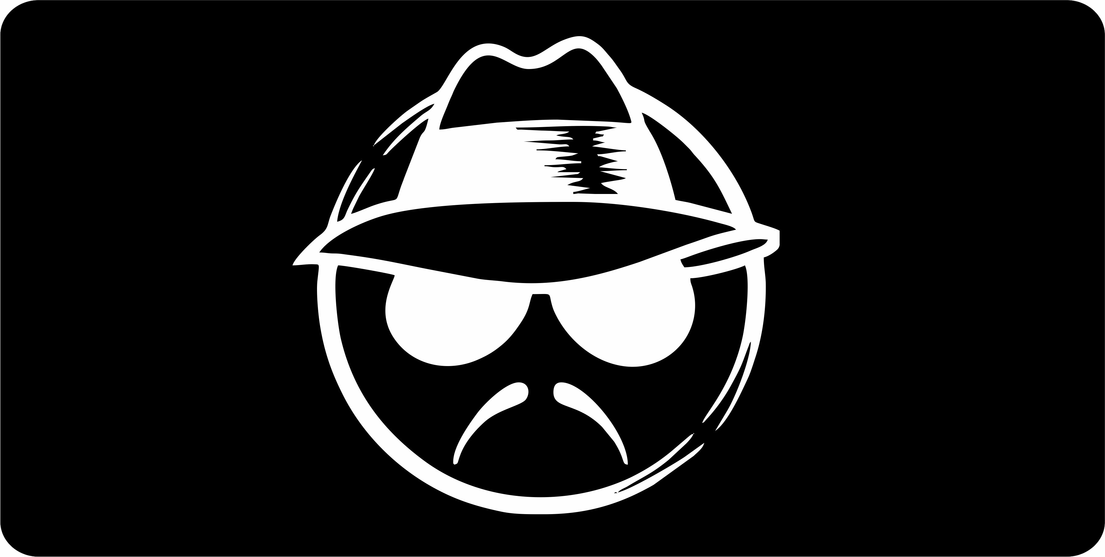 Lowrider Logo Any Background Color Photo License Plate – Auto License ...